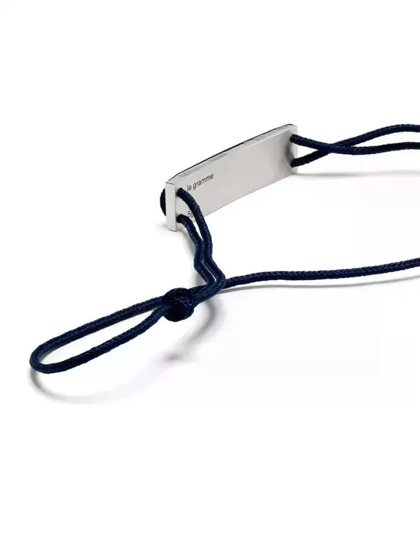 Le Gramme Sterling 5g Gordon Braided Bracelet