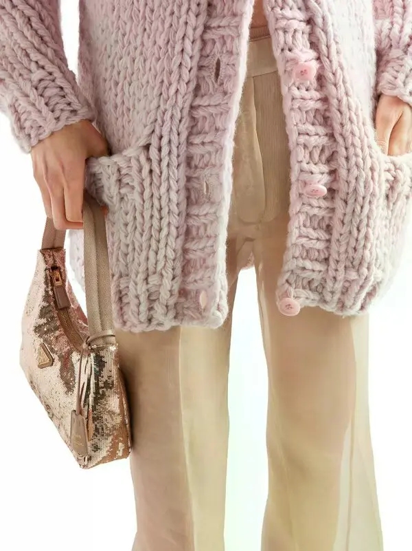 Prada Pressed-crease Organza Trousers
