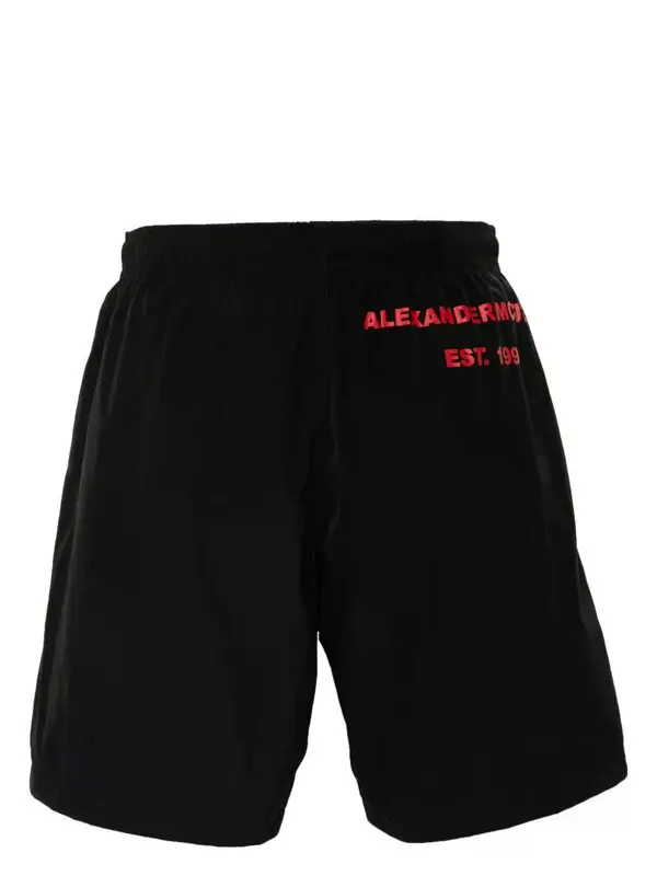 Alexander McQueen Graffiti-print Swim Shorts
