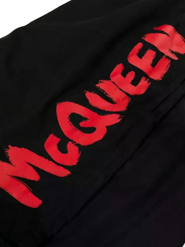 Alexander McQueen Graffiti-print Swim Shorts