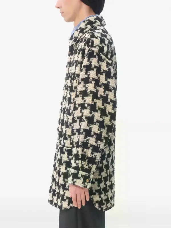 Valentino Garavani Houndstooth Shirt Jacket