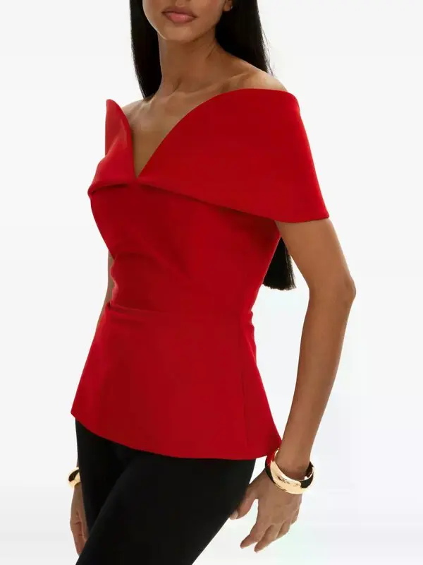 MOOS STUDIO Sleeveless Top - Red