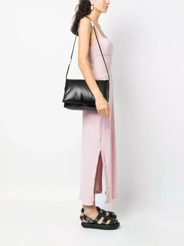 Marni Prisma Leather Shoulder Bag