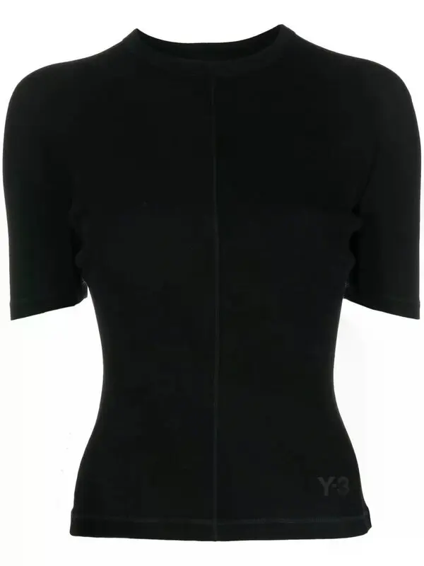 Y3 Logo-print Short-sleeved T-shirt