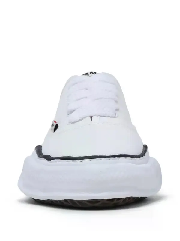 Mihara Yasuhiro Baker Og Sole Canvas Low-top Sneakers - White