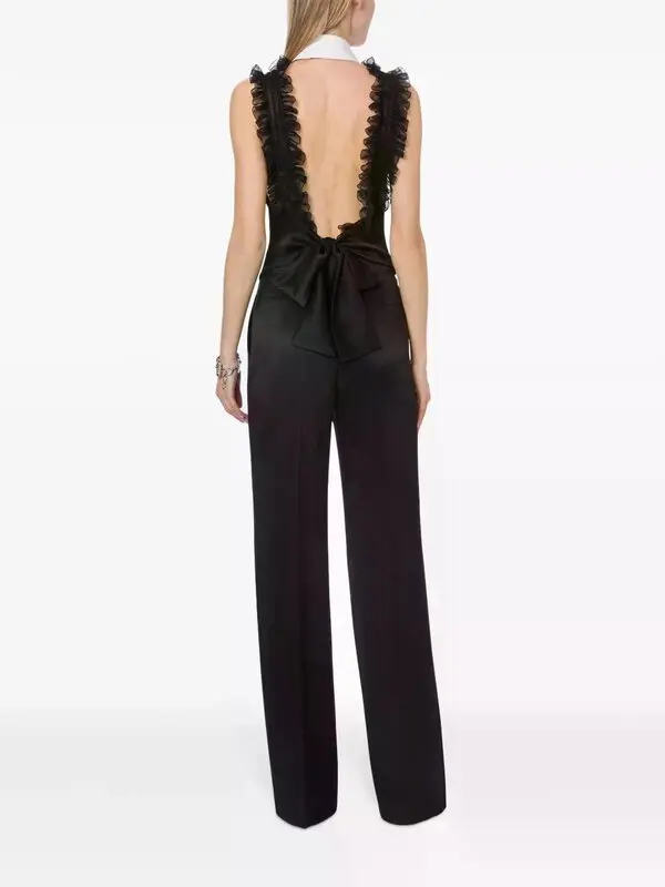 Alberta Ferretti Concealed-fastening Palazzo Pants