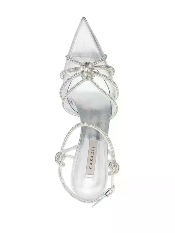 Casadei Knot-detail 120mm Sandals