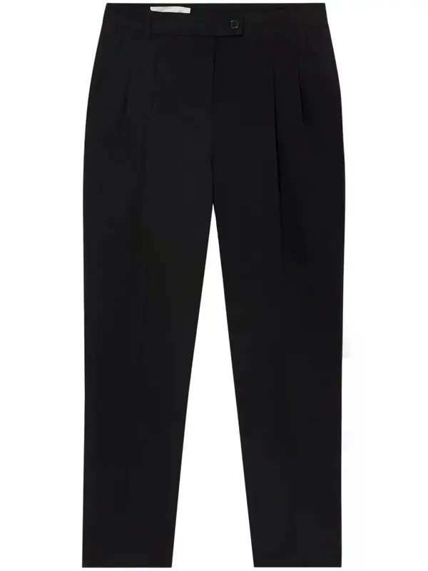 Brooks Brothers Cropped Twill Straight-leg Trousers