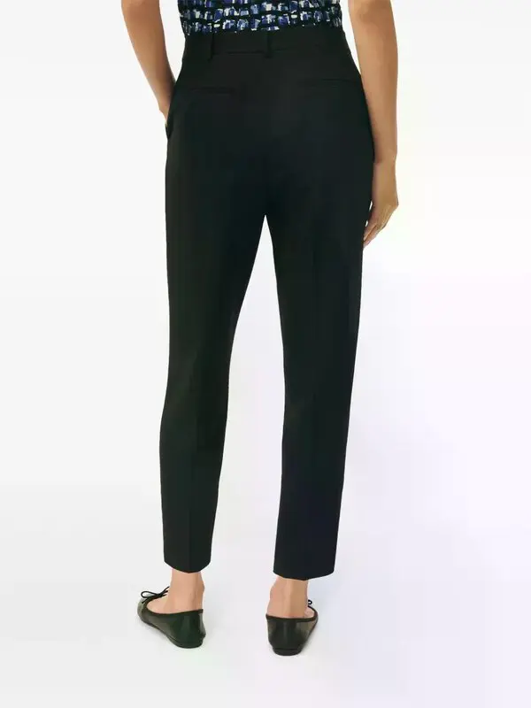 Brooks Brothers Cropped Twill Straight-leg Trousers