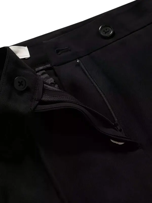 Brooks Brothers Cropped Twill Straight-leg Trousers
