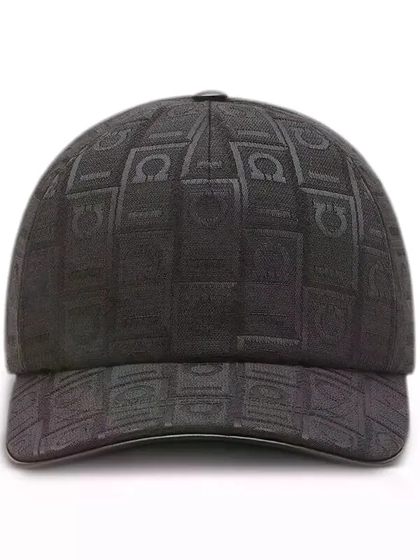 FERRAGAMO Gancini-monogram Baseball Cap
