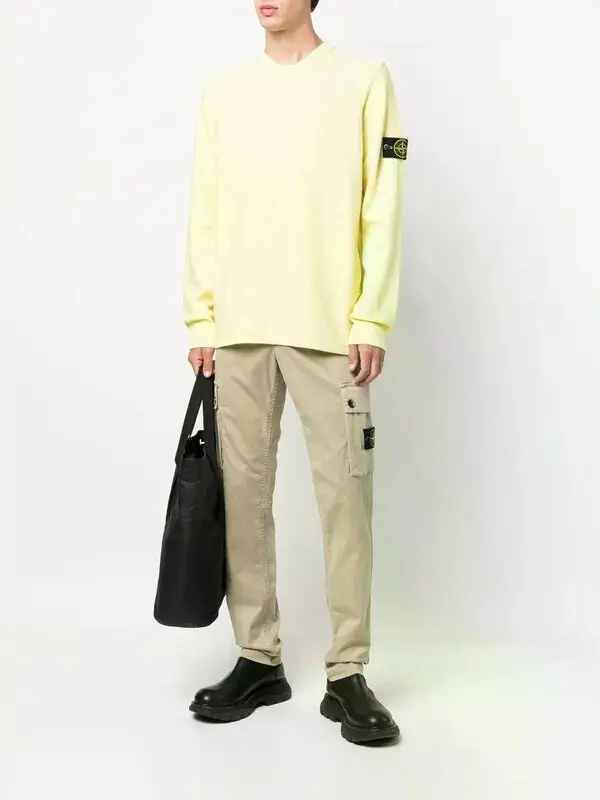 Stone Island Compass-patch Cargo Trousers