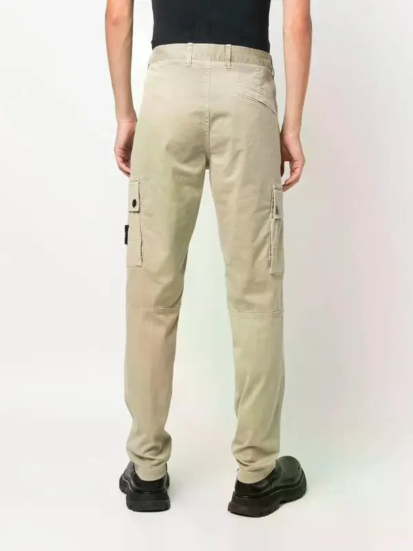 Stone Island Compass-patch Cargo Trousers