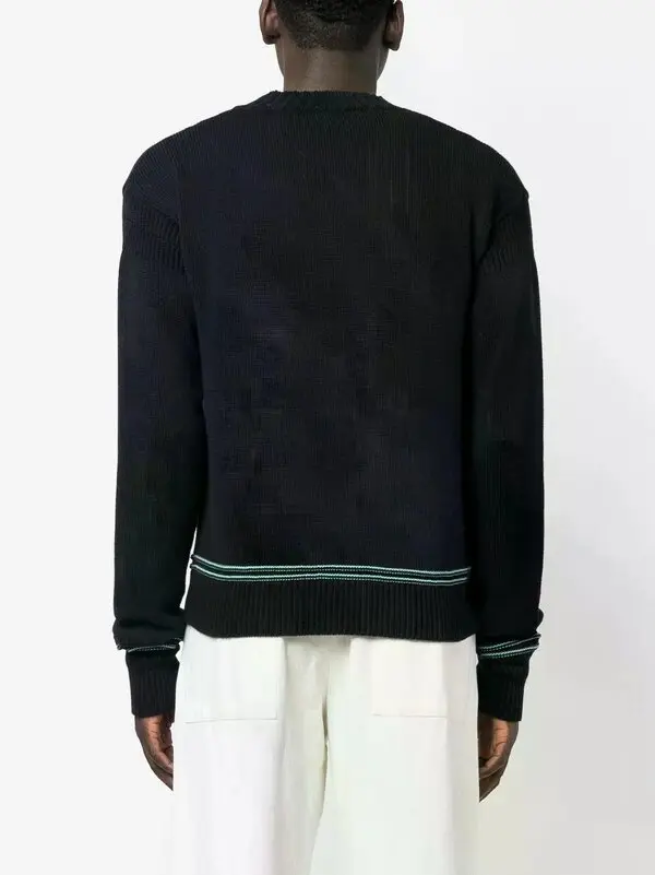 Marni Logo-intarsia Cotton Jumper