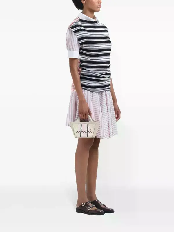 Marni Striped Mini Skirt