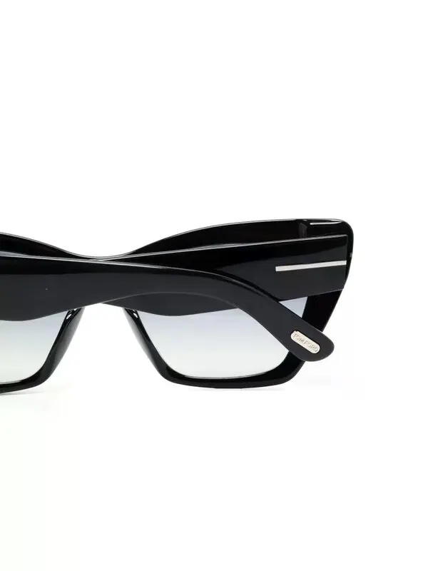 TOM FORD Wyatt Cat-eye Sunglasses - Black