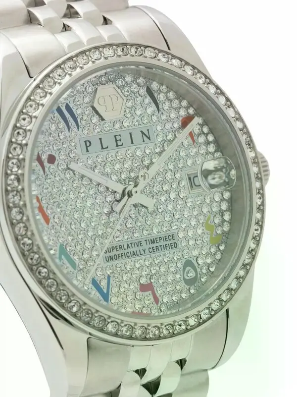 Philipp Plein Date Superlative 34mm - Silver