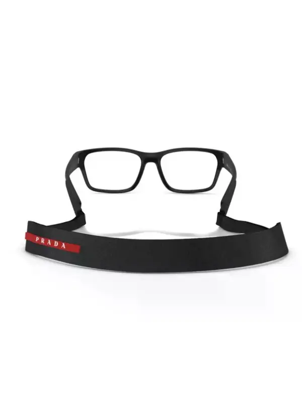 Prada Logo-print Glasses With Elasticated Strap