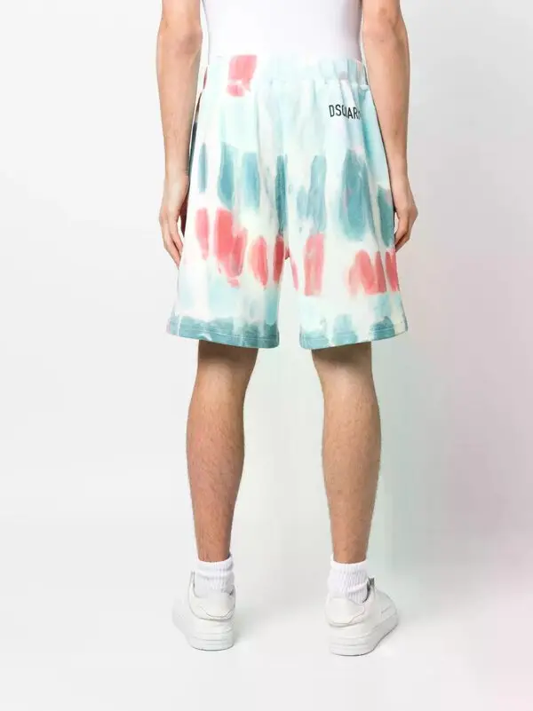 Dsquared2 Distressed-effect Cotton Shorts