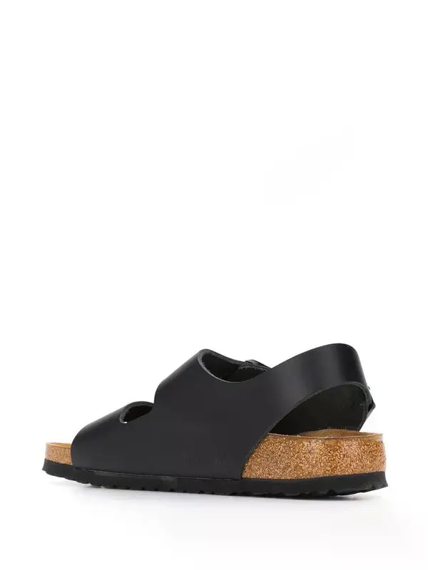 BIRKENSTOCK Milano Buckled Sandals - Black