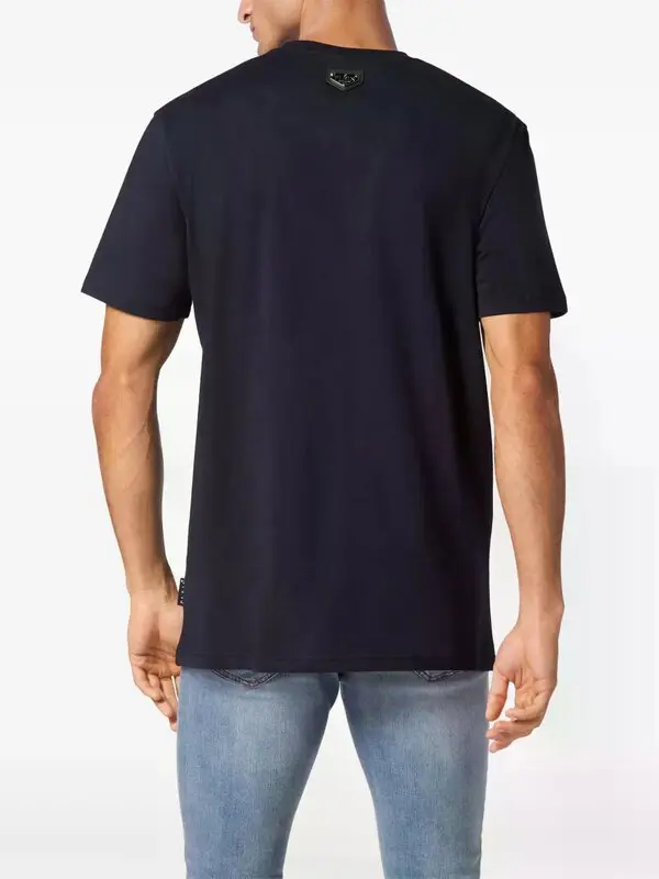 Philipp Plein Ss Skull&bones T-shirt - Blue