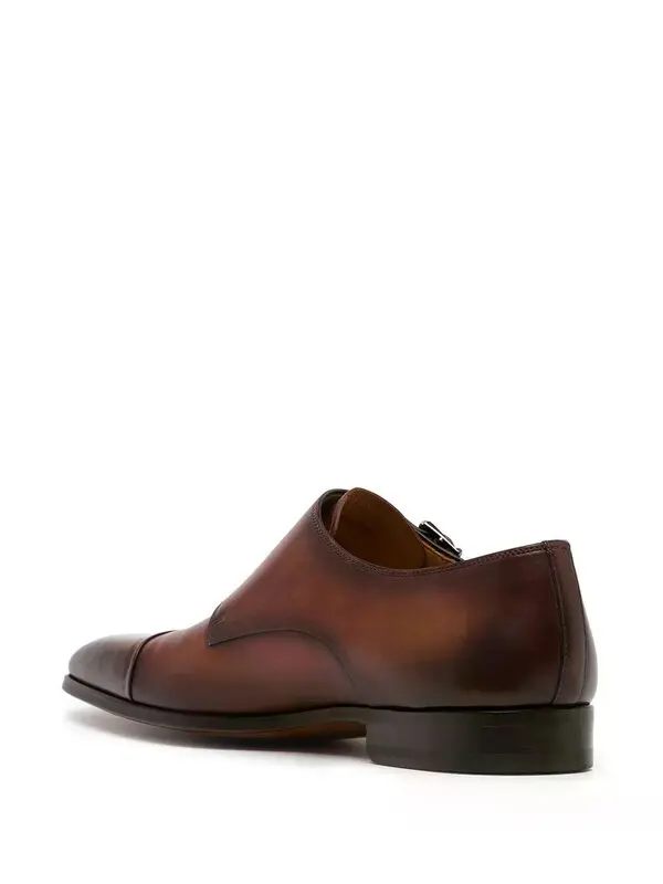 Magnanni Double-buckle Monk Shoes