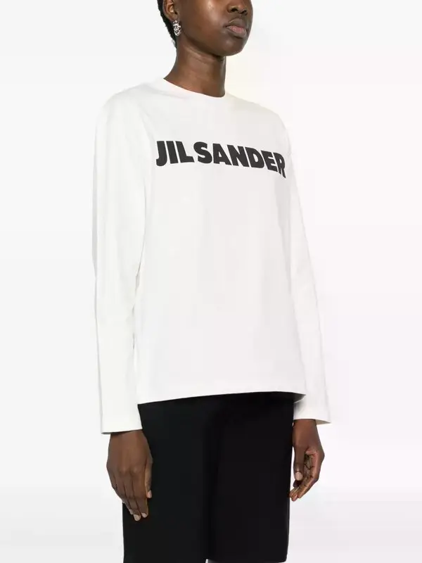 JIL SANDER Logo-print Cotton Sweatshirt