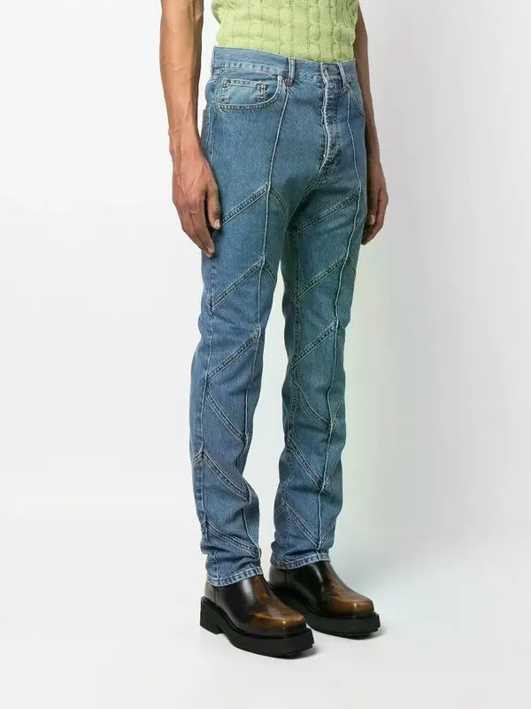 AV VATTEV Mid-rise Straight-leg Jeans