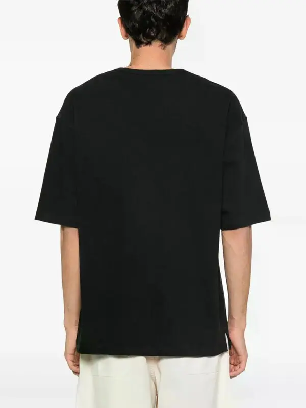 LEMAIRE Jersey-texture T-shirt - Black