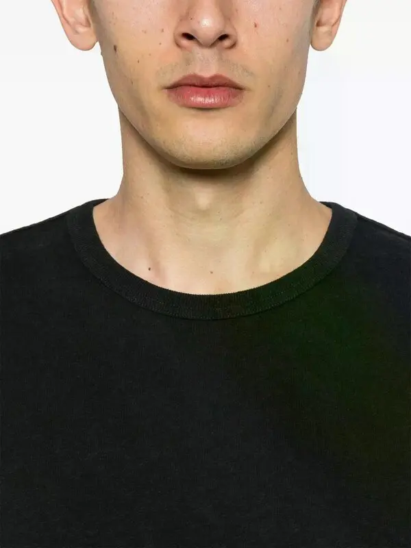 LEMAIRE Jersey-texture T-shirt - Black