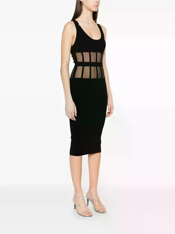 Elisabetta Franchi Corset-cuts Midi Dress