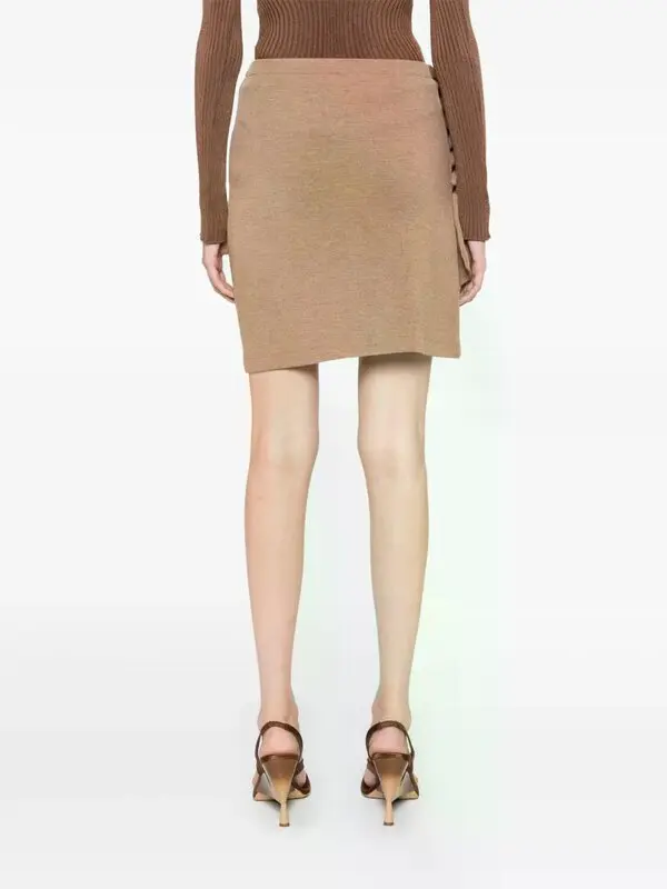 Rabanne Gathered Mini Skirt