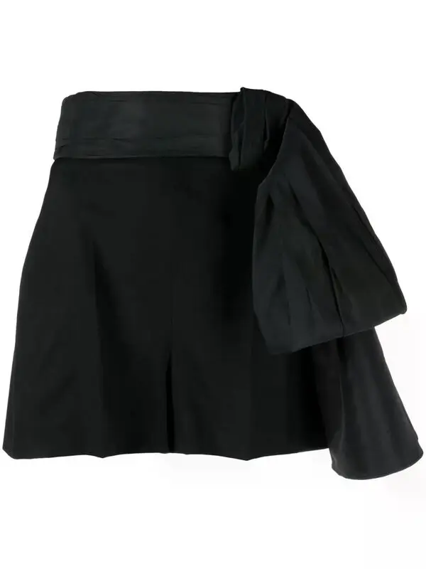 Alexander McQueen Bow-detail Tailored Shorts