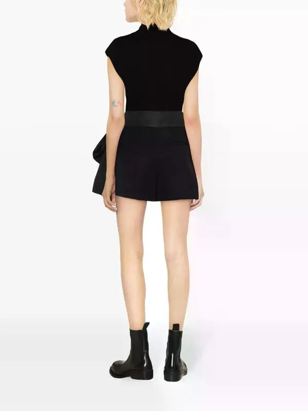 Alexander McQueen Bow-detail Tailored Shorts