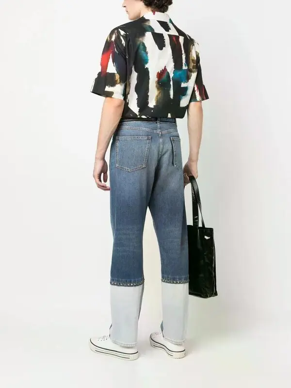 Valentino Garavani Rockstud Straight-leg Jeans