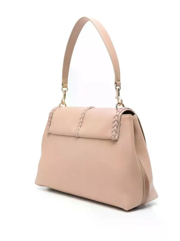Chloé Medium Penelope Leather Shoulder Bag - Neutrals