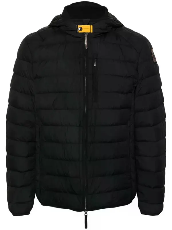 PARAJUMPERS Last Minute Hooded Puffer Jacket - Black