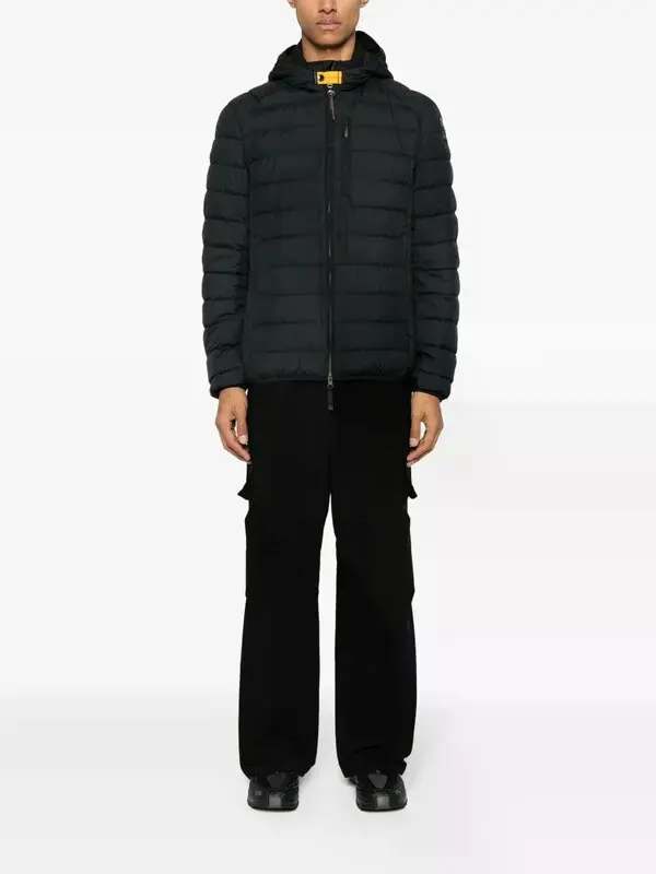 PARAJUMPERS Last Minute Hooded Puffer Jacket - Black
