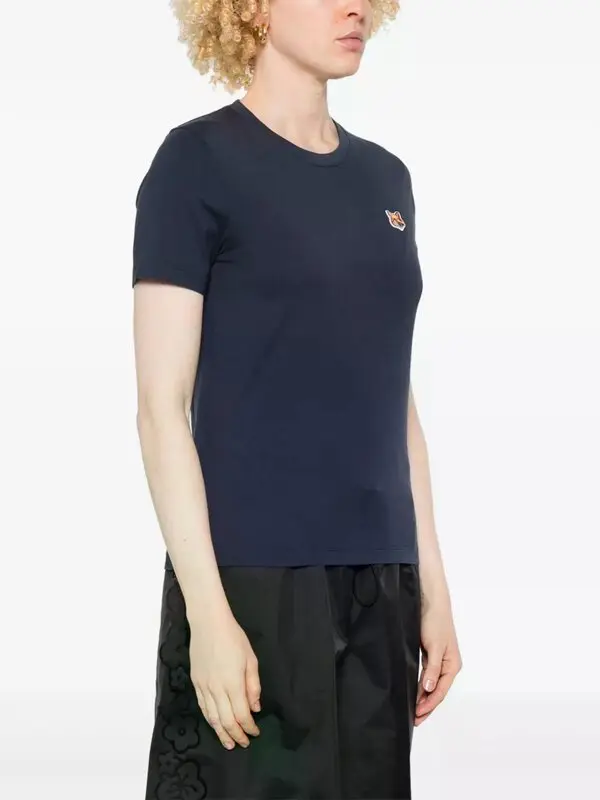 Maison Kitsuné Fox Head Patch T-shirt - Blue