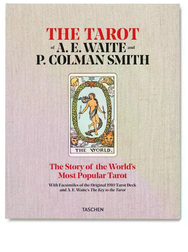 TASCHEN The Tarot Of A. E. Waite And P. Colman Smith Johannes Fiebig Hardcover Book - Neutrals