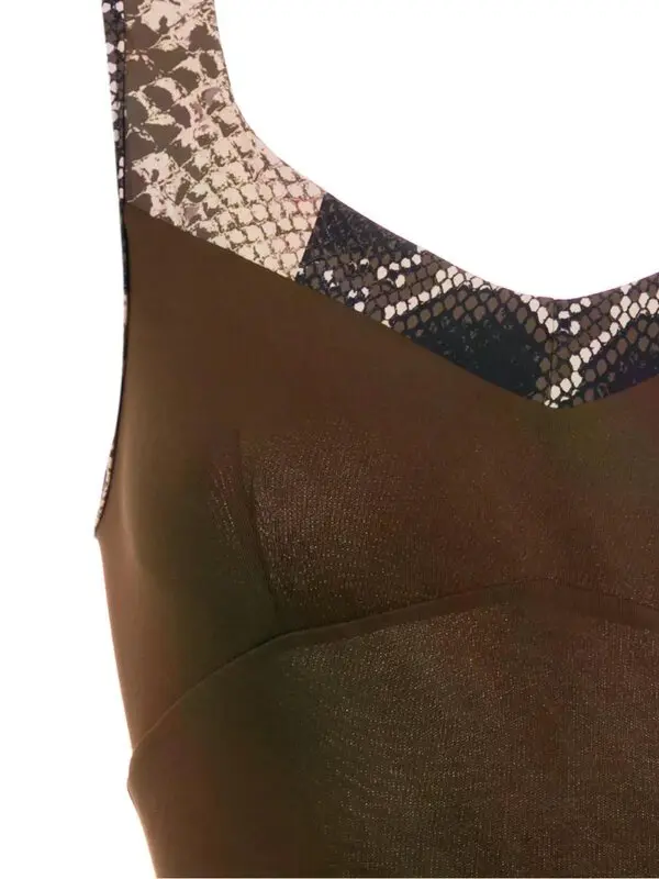 AMIR SLAMA Panelled Swimsuit