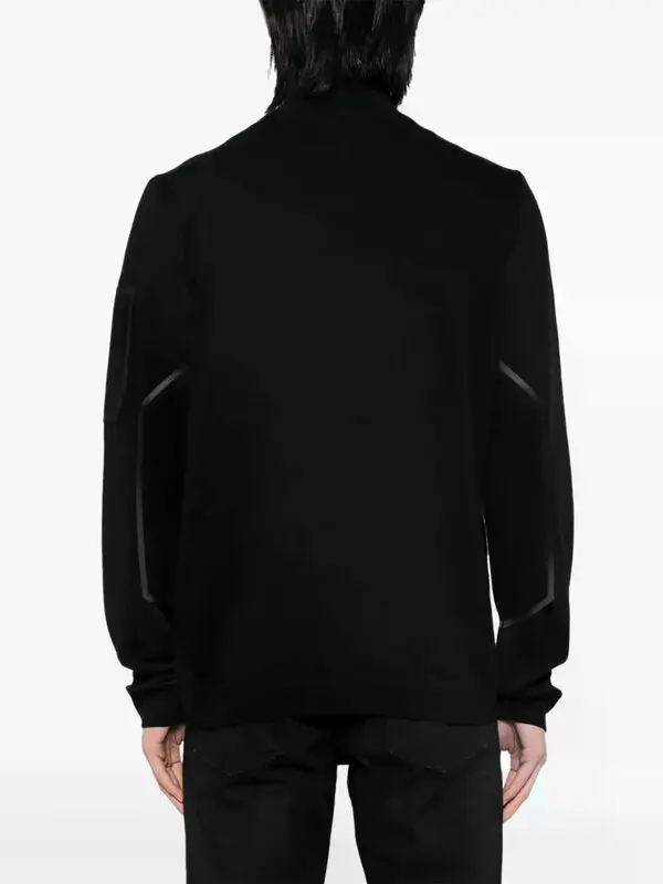 BOSS Logo-print Jacket - Black