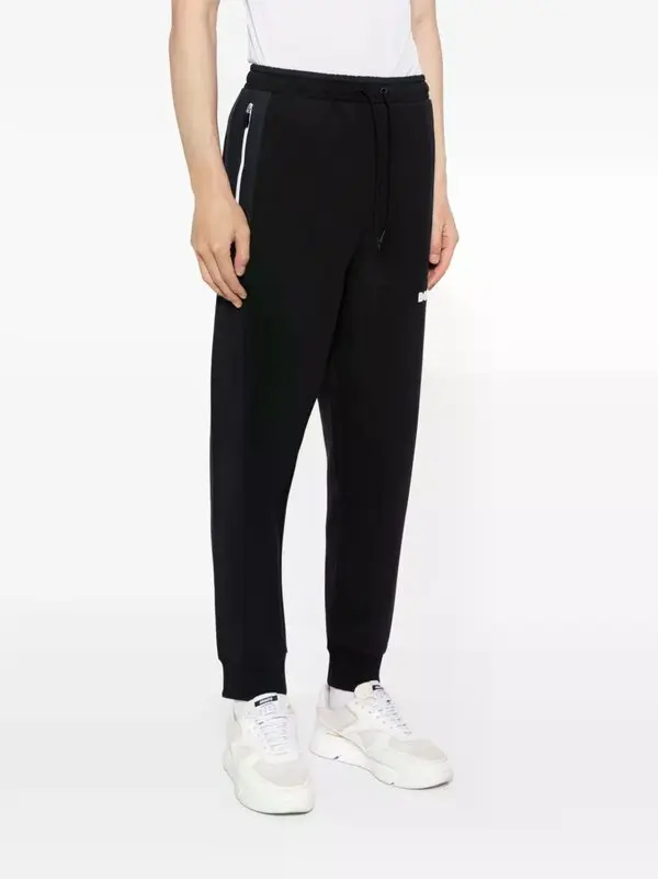 BOSS Logo-print Track Pants - Blue