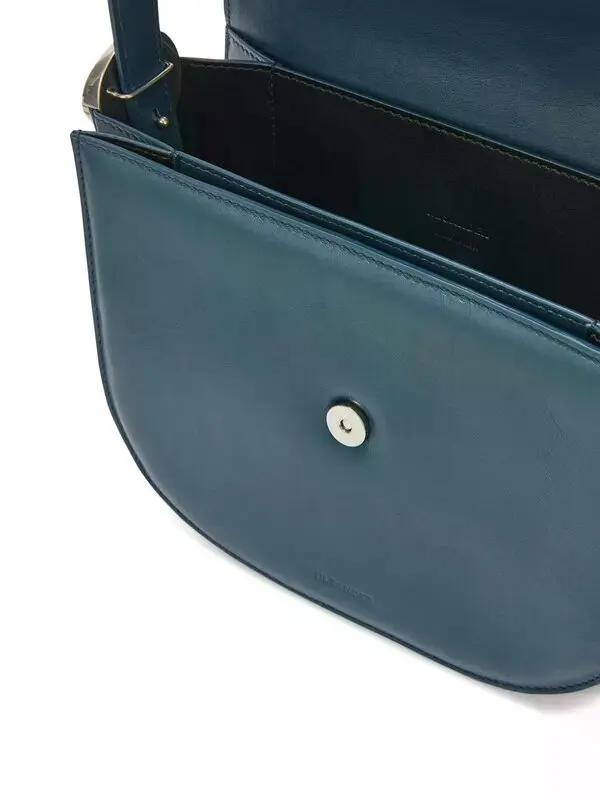 JIL SANDER Coin Leather Crossbody Bag