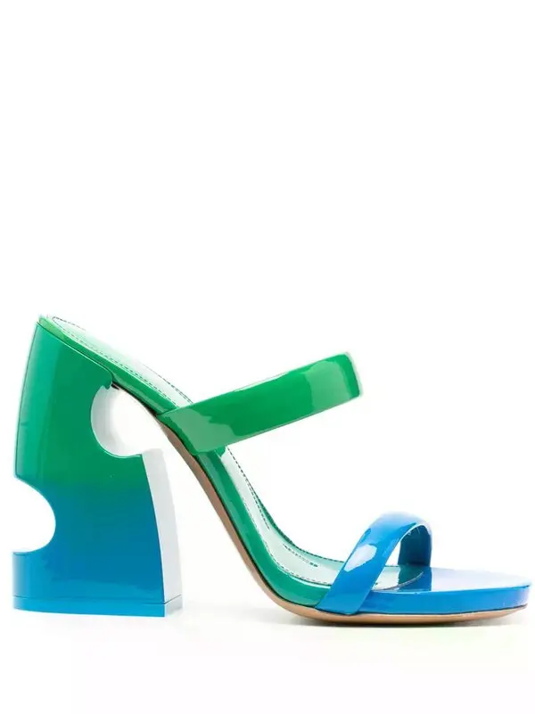 Off-White Shade Meteor Block Sandals - Blue