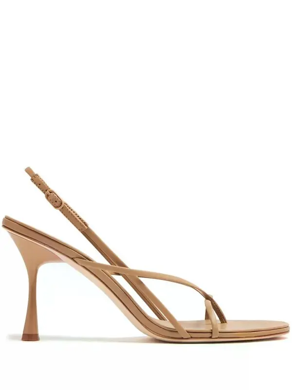 Studio Amelia Wishbone 75mm Leather Sandals
