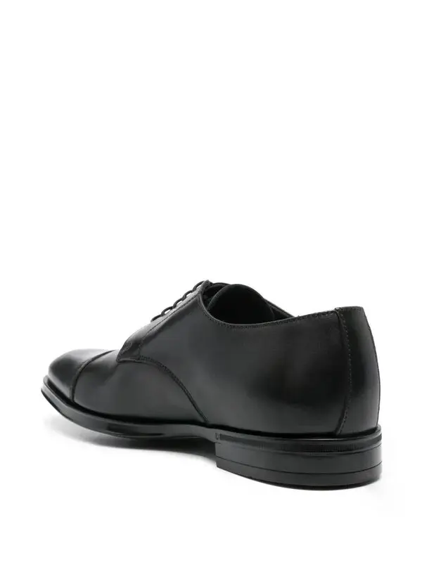 Canali Leather Derby Shoes