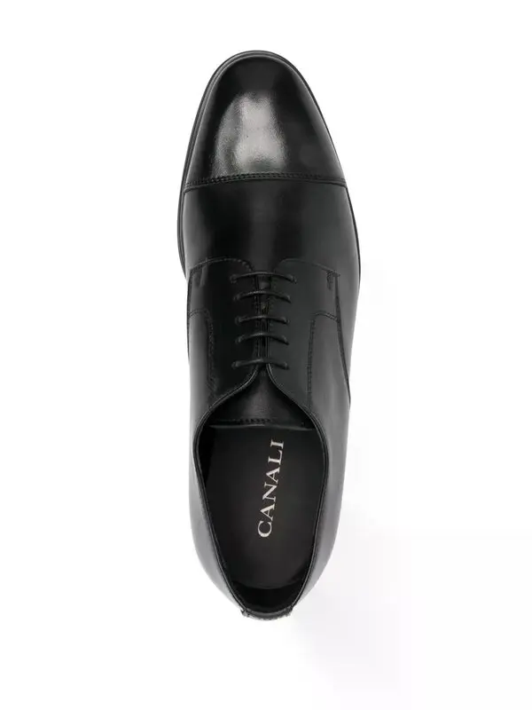 Canali Leather Derby Shoes