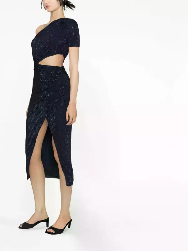 SELF-PORTRAIT Cut-out Midi Dress