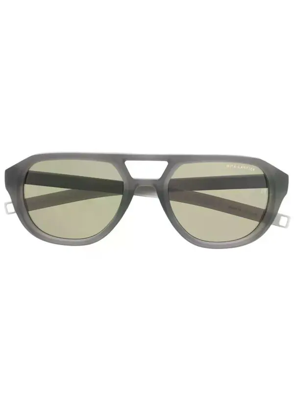Dita Pilot-frame Logo Sunglasses